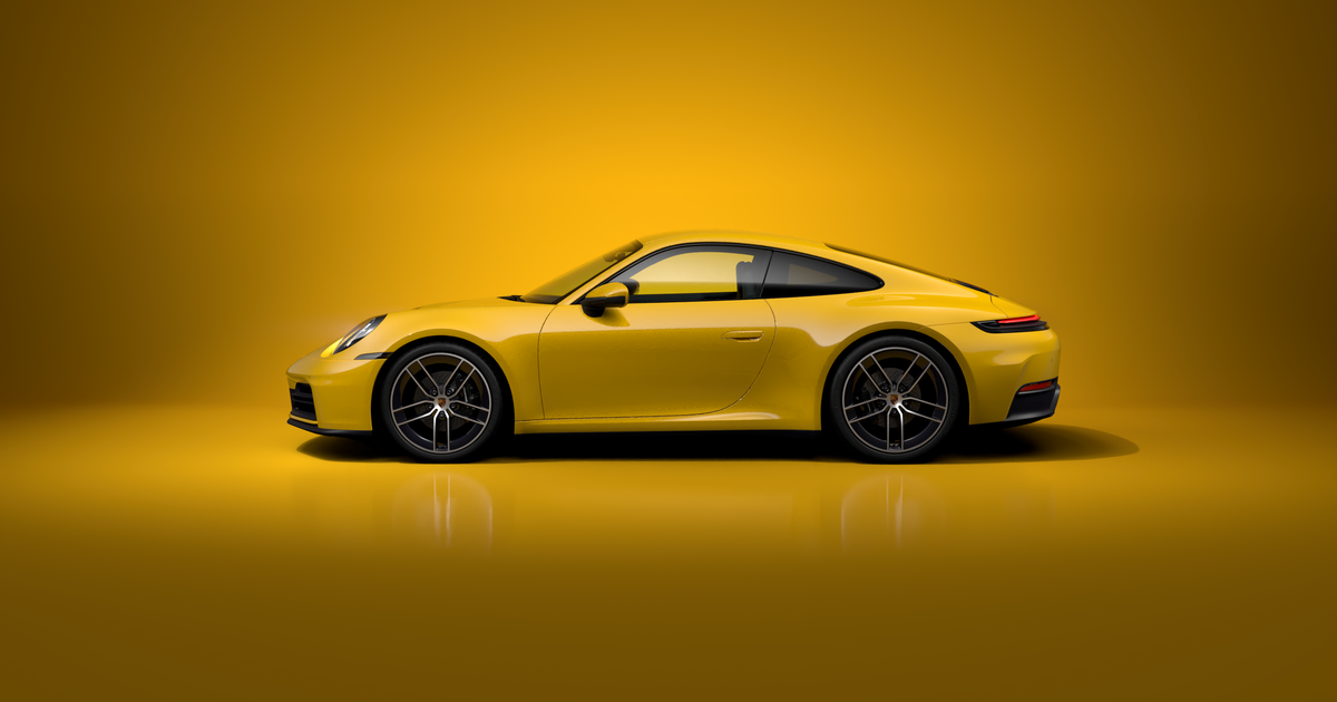 The Porsche 911 in Speedyellow | Porsche Paint to Sample