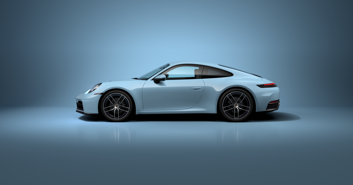 The Porsche 911 in Gulfblue | Porsche Paint to Sample