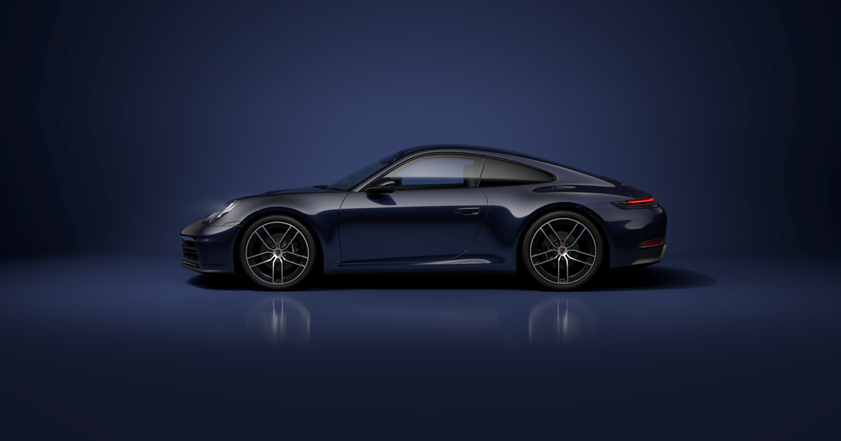 The Porsche 911 in Nightbluemetallic | Porsche Paint to Sample