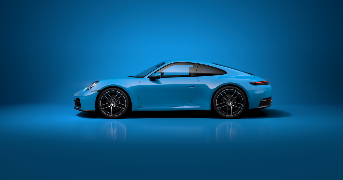 The Porsche 911 in Rivierablue | Porsche Paint to Sample