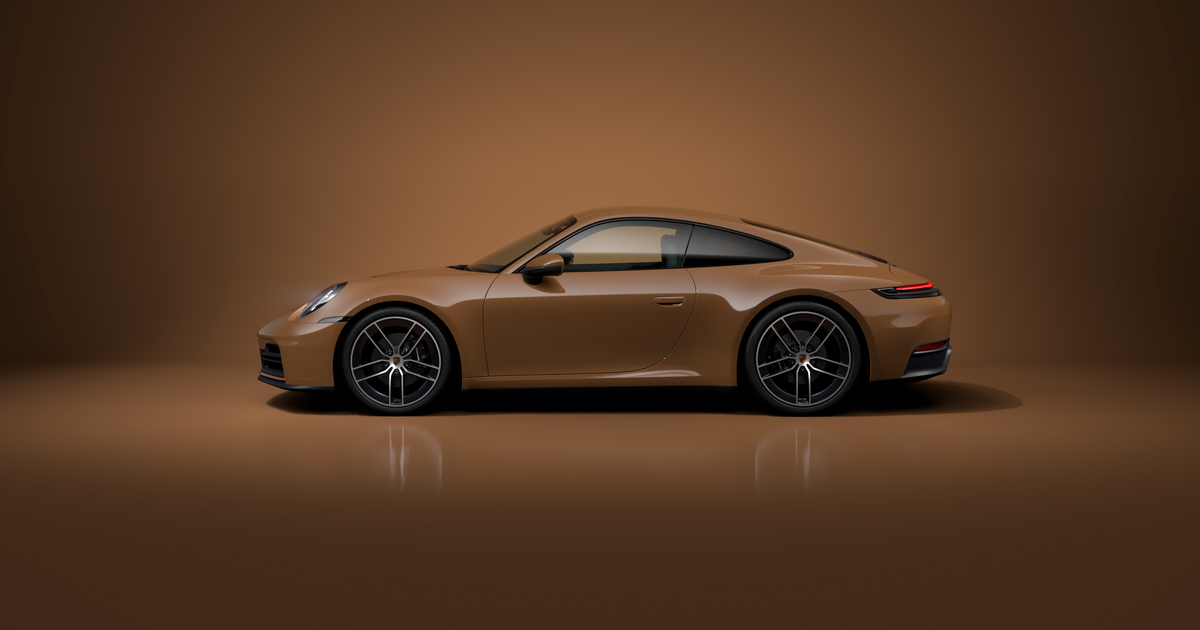 The Porsche 911 in Sepiabrown | Porsche Paint to Sample