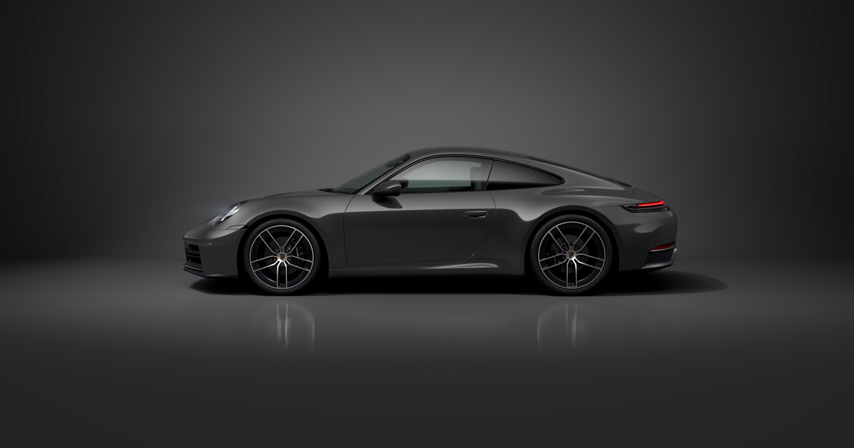 The Porsche 911 in Slategrey6601 | Porsche Paint to Sample