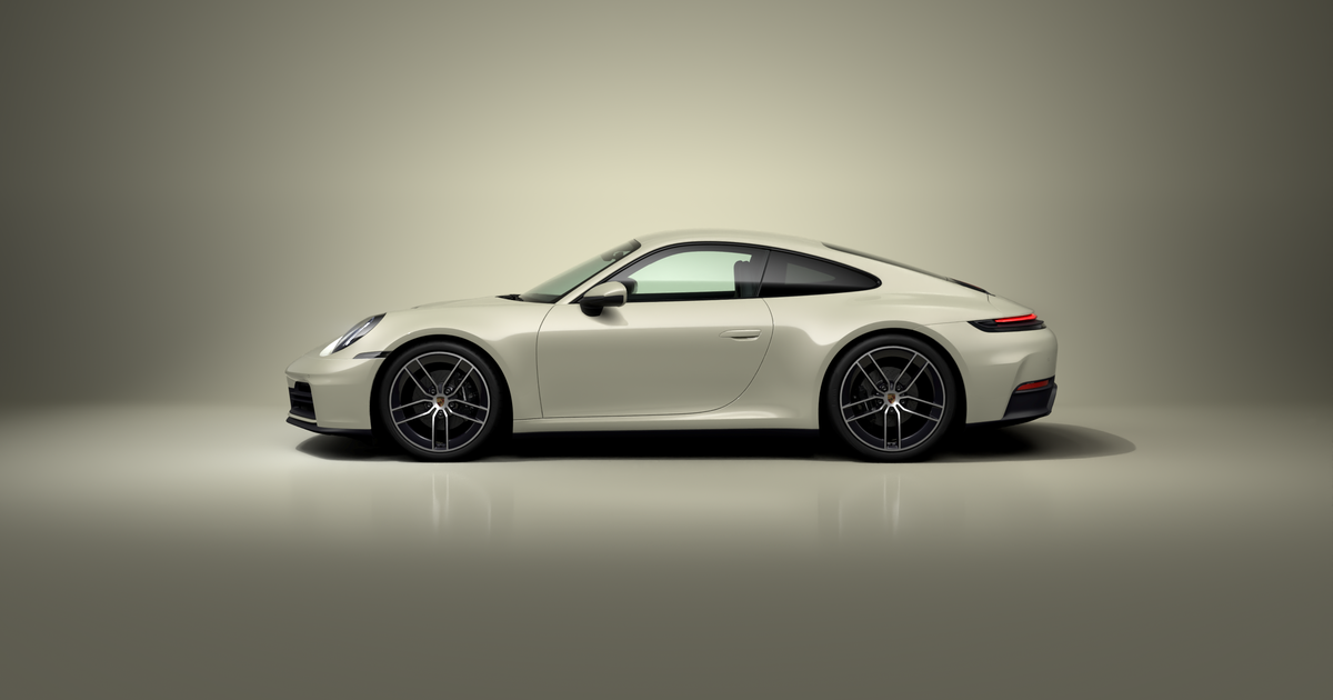 The Porsche 911 in Geysergreymetallic | Porsche Paint to Sample