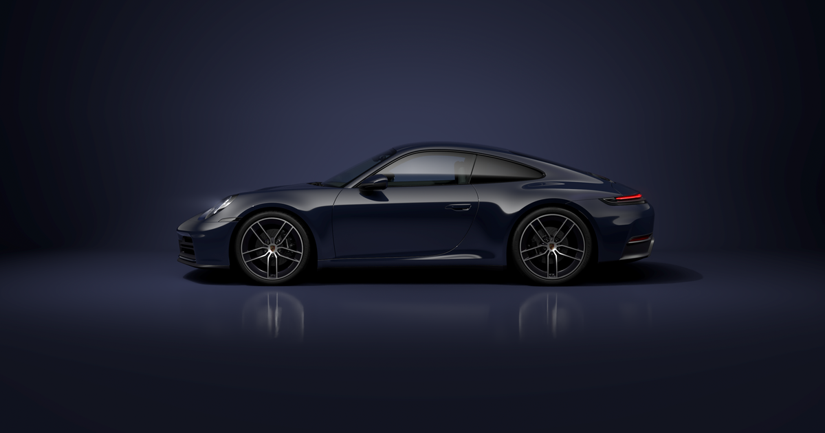 The Porsche 911 in Darkseablue | Porsche Paint to Sample