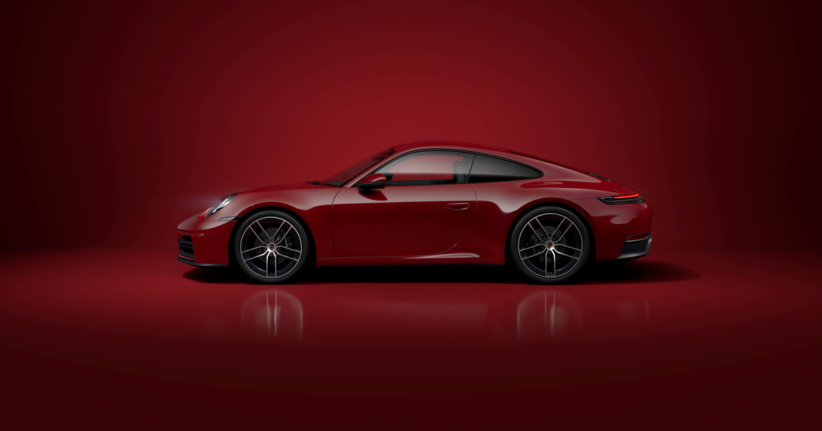 The Porsche 911 in GTSred | Porsche Paint to Sample