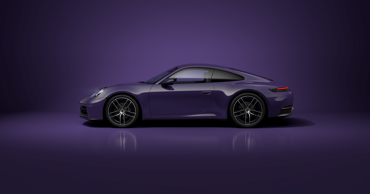 The Porsche 911 in Ultraviolet | Porsche Paint to Sample