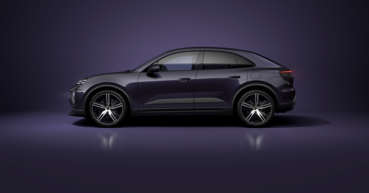 The Porsche Macan in Purpuritmetallic | Porsche Paint to Sample