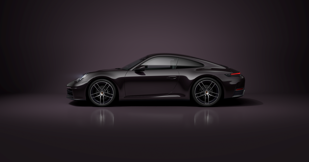 The Porsche 911 in Superiorredmetallic | Porsche Paint to Sample