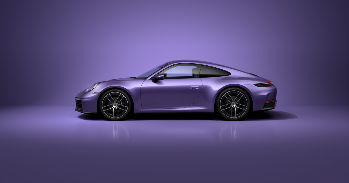 The Porsche 911 in Violapurplemetallic | Porsche Paint to Sample