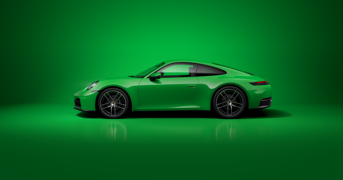 The Porsche 911 in Puregreen | Porsche Paint to Sample