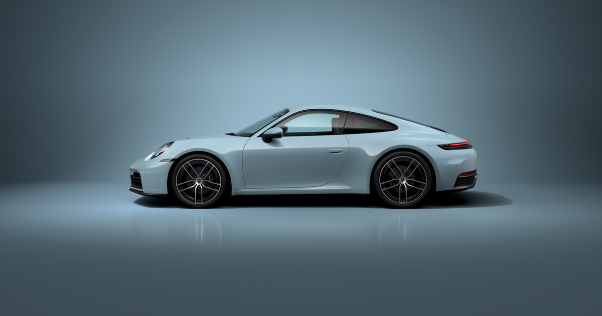 The Porsche 911 in Meissenblue | Porsche Paint to Sample