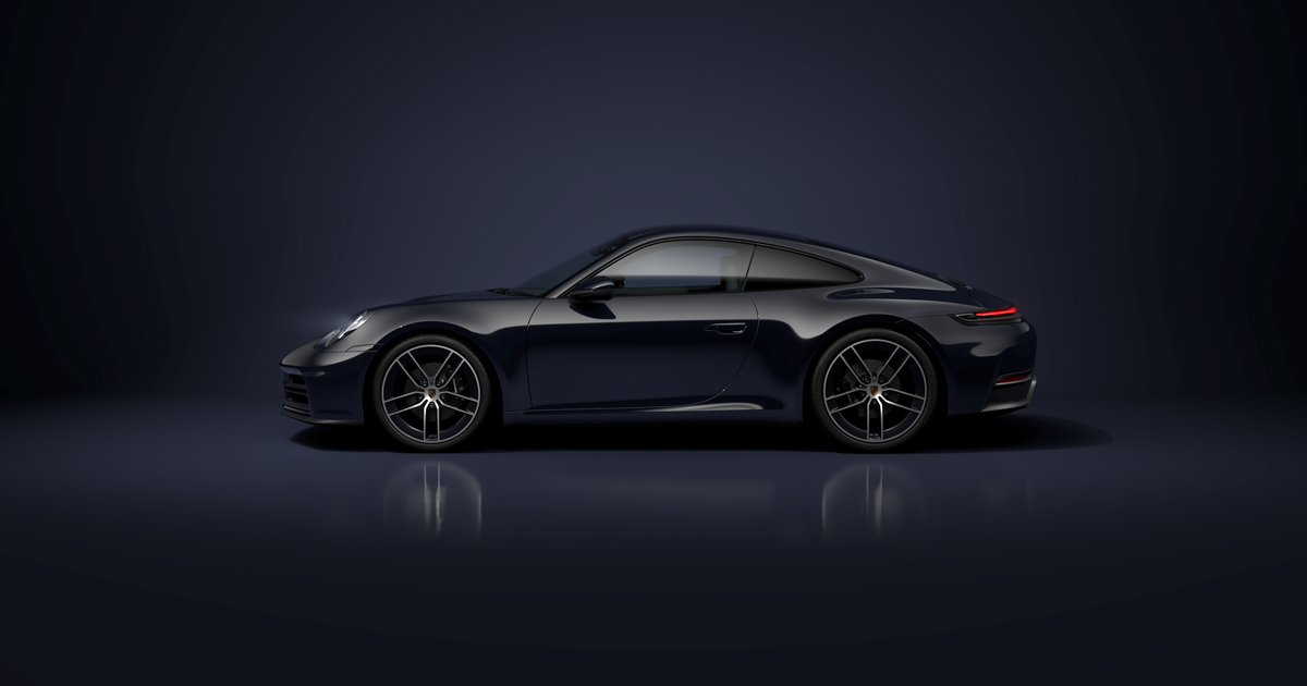 The Porsche 911 in Xblue | Porsche Paint to Sample